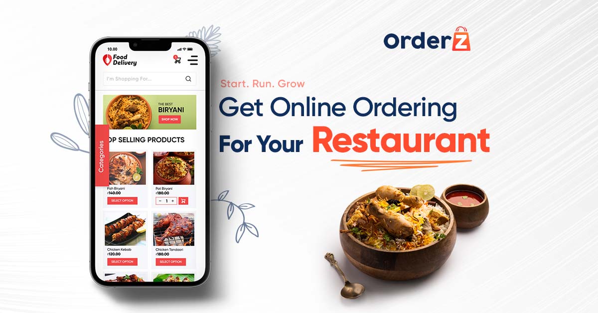 Restaurant Website Builder - OrderZ